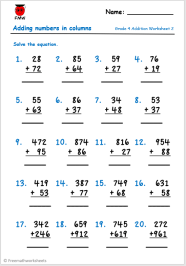 Grade 4 Addition Worksheets Free Worksheets Printables