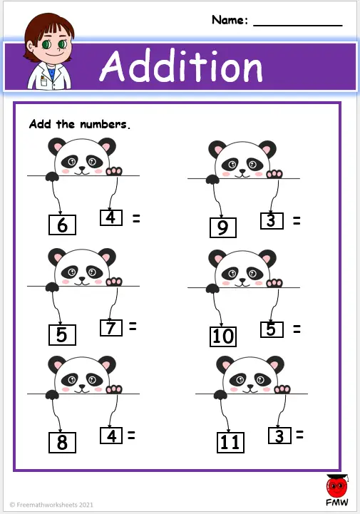 Kindy Math Worksheets | Free Printables