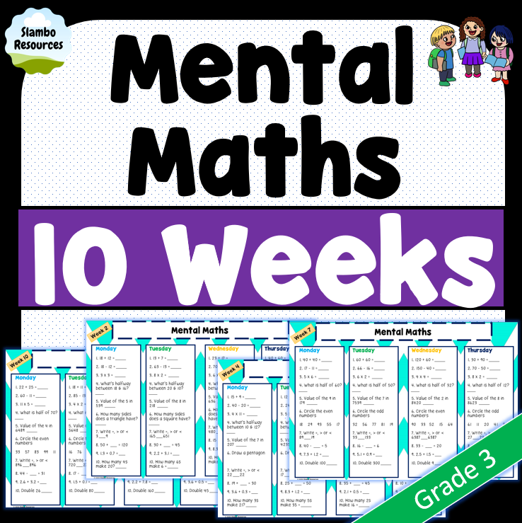 Grade 3 Mental Maths | Version 1 - FMW